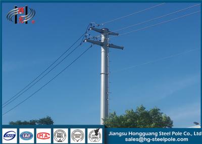 China Electric Telescoping Transmission Pole For Power Transmission , Long Life for sale