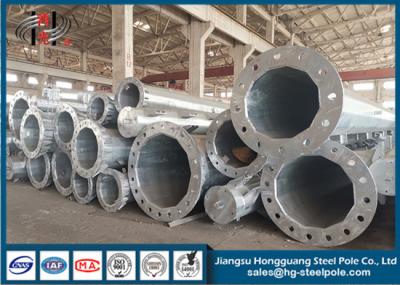 China 460Mpa Min Yield Stress Steel Power Pole Cross Arm ASTM A 123 Galvanization for sale