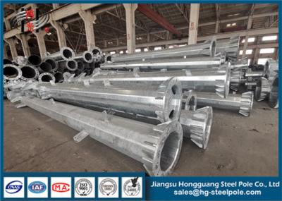 China Q345 35KV Anti - Rust Steel Tubular Pole For Transmission Line Project for sale