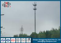 China Q235 Steel Conical Antenna Pole For Broadcasting , Transmission Tower for sale