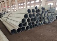 China GR65 800kg Design Load Steel Tubular Pole , Steel Electric Pole Weather Resistance for sale
