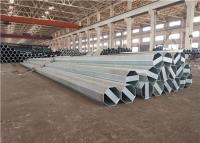 China Bangladesh Q355 12m 450 Dan Power Transmission Poles Hot Dip Galvanised for sale