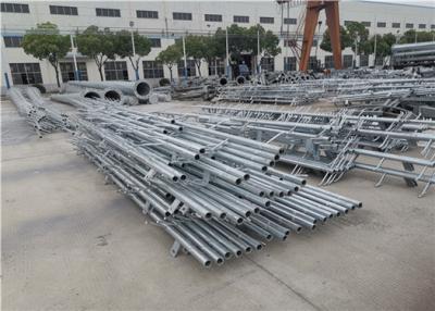 China Q420 220kv Power Transmission Pole Post Polygonal Windproof for sale