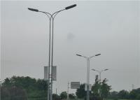 China Double Arms Q345 Hot Dip Galvanized High Mast Steel Tubular Pole for sale