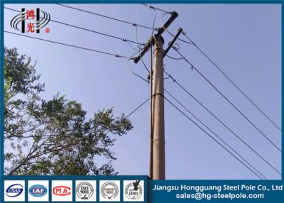 China Stainless Steel Electrical Power Post For Transmission Line , Metal Power Pole for sale