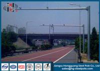China Corrosive Proof Security Camera Pole Telescopic Cctv Camera Mast Pole For Monitoring for sale
