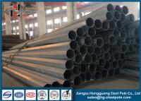 China Hot Dip Galvanized Octagonal Steel Tubular Pole , Power Transmission Poles for sale