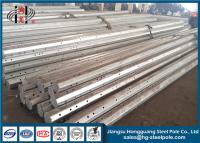China 9m 300 Dan Power Transmission Poles , Steel Power Pole For Electrical Industry for sale