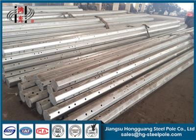 China 9m 300 Dan Power Transmission Poles , Steel Power Pole For Electrical Industry for sale