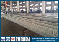 China NEA Standard Power Transmission Poles 3.0mm Thickness Steel For Overhead Project for sale