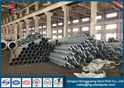 China Direct Buried Electrical Post Transmission Electrical Power Pole ISO Passed for sale