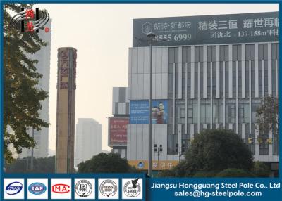 China Led High Mast Galvanised Light Pole With Lifting System Light Tower Mast for sale