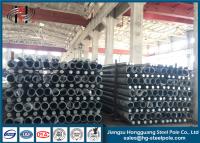 China Custom Hot Dip Galvanised Steel Tubular Pole , Metal Electric Power Pole for sale
