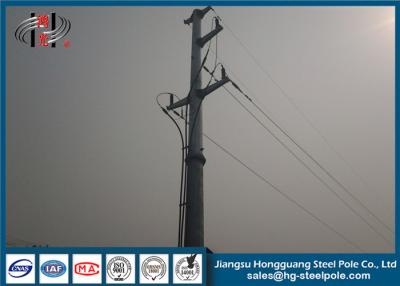 China NEA Standard Steel Electric Pole High Voltage Steel Power Pole Sheet Metal Fabrication for sale