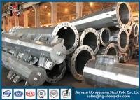 China OEM Steel Transmission Poles For Power Transmission And Distribution Line for sale