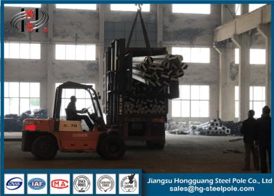 China ISO 9001 Standard Steel Power Pole Sheet Metal Fabrication Electrical Poles for sale