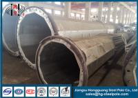 China High Voltage 10- 220KV Electric Galvanised Steel Pole Q345 Transmission Line for sale