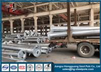 China Electrical Power Transmission Line Tower Pole Tubular Steel Structures for sale