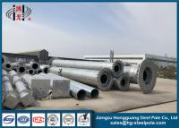 China 13.8KV Philippines Galvanized Electrical Power Steel Tubular Pole Steel Transmission Poles for sale