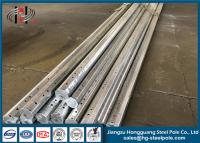 China NEA Standard Customized Tubular Steel Poles , Octagonal Galvanised Steel Pole for sale