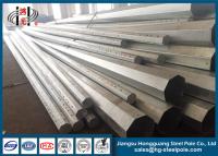 China 13.8kv 69kv Octagonal Electrical Galvanized Steel Pole Philippines NEA Standard for sale