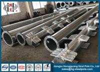 China Hot Dip Galvanized Steel Pole for Low Voltage Applications with Corrosion Resistance for sale