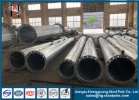 China Q420 Hot Dip Galvanized 220KV Steel Tubular Pole for sale