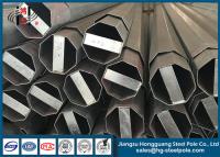China Steel High Voltage 220KV Electrical Power Pole for sale