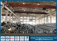 China Power Line Flange Mode Q235 Electrical Power Pole for sale