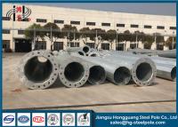 China Power Transmission Line 220KV Steel Tubular Tower Pole for sale