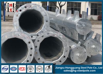 China Average Galvanized Coating 100um Power Transmission Poles for sale