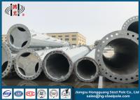 China Weather Resistance 40M 69KV Pole Transmission Pole for sale