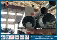 China Anti Corrosive Thick 3.0mm Q460 Electrical Power Pole for sale