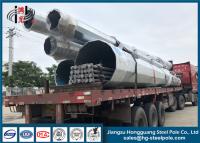China Transmission Standard NEA 110KV Steel Power Pole for sale