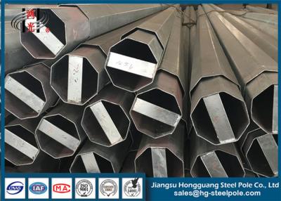 China Anti Corrosive 3.0mm 69KV Electric Steel Pole for Philippines NEA Standard for sale