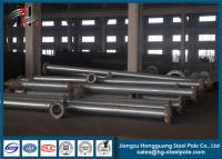 China Transmission Line ASTM A123 Electrical Power Pole 110KV for sale