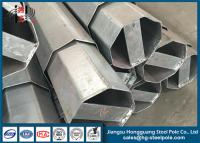 China 69KV NEA Standard Q355 Electrical Power Pole For Transmission Line with Hot Dip Galvanization for sale