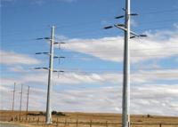 China 138KV Q345 Steel Electrical Power Poles for Power Transmission Line for sale