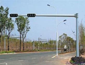 China S355JR Tapered Galvanized Roadside  Cast Iron Street Light Pole for sale