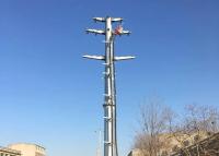 China 30mm Electric Power Poles Galvanized Octagonal Steel Transmission Poles for sale