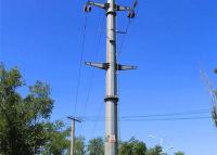 China Stainless Electrical Post Steel Tubular Pole Galvanized For Transmission Lines for sale