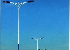 China Galvanized Steel Light Poles For Street Lighting Highmast Fiberglass for sale