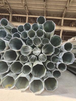China Q235 Electrical Steel Tubular Pole Galvanized Power Overhead Project for sale