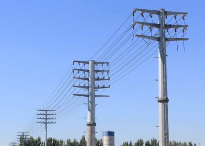 China 8 9 Mtr Steel Tubular Pole Polygonal Galvanised Street Light 110KV for sale