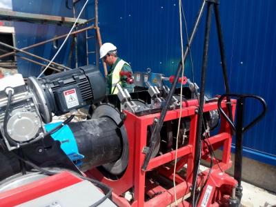 China Butt Fusion Welder For Welding HDPE Pipes 800MM Size for sale