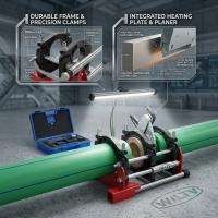 China Poly Pipe 160mm Manual Butt Welder 60HZ Fusion Equipment for sale