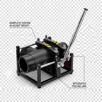 China HDPE Pipe Manual Fusion Welder 160mm 220V Portable 44KG for sale