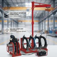 China PVDF HDPE Pipe Butt Fusion Machine 630mm | SMD-B630/315H Hydraulic for sale