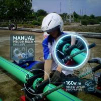 China 800mm HDPE Pipe Butt Fusion Welder 380V | Large Diameter Manual for sale