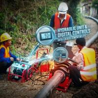 China 220V 160mm HDPE Thermofusion Welder | Hydraulic Data Logger Ready for sale
